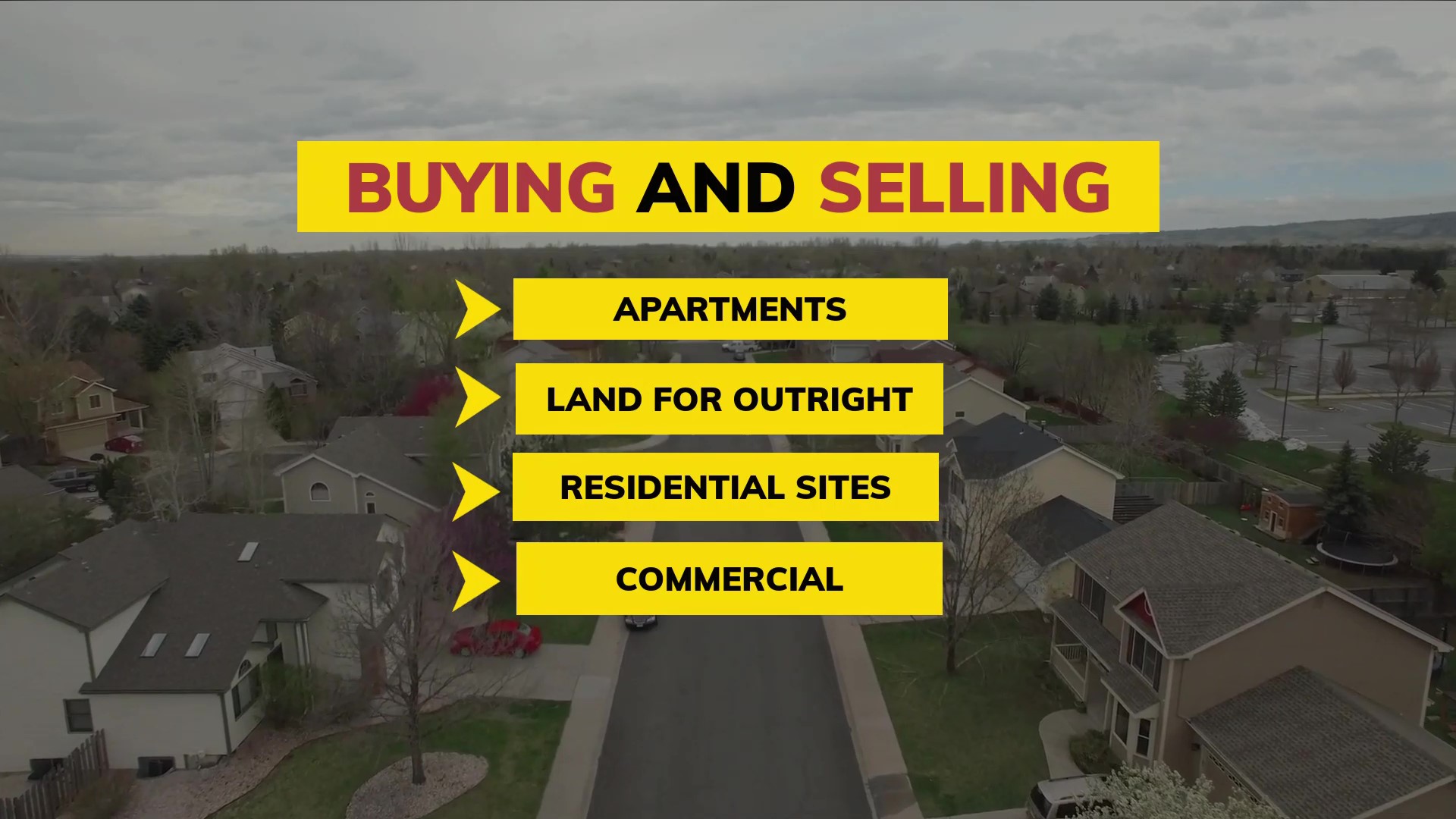 Buying & Selling Services – Real Estate Agent Promo Video Template ...